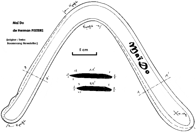 Plans de boomerangs classiques - Boomerang Passion